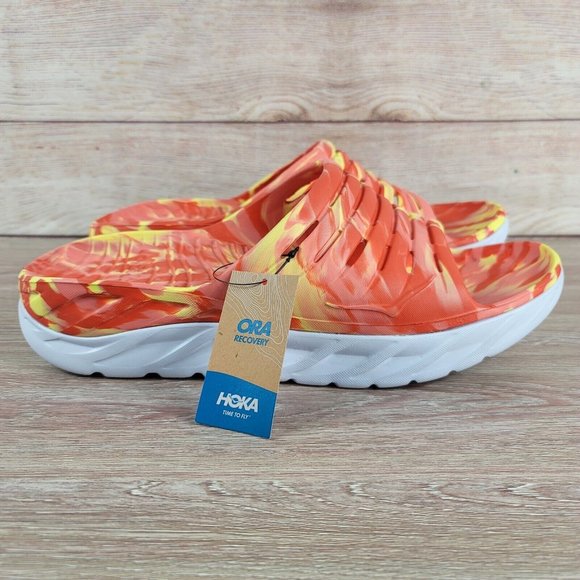 Hoka | Shoes | New Hoka One One Ora Recovery Slides Mens Size 4 Comfort ...
